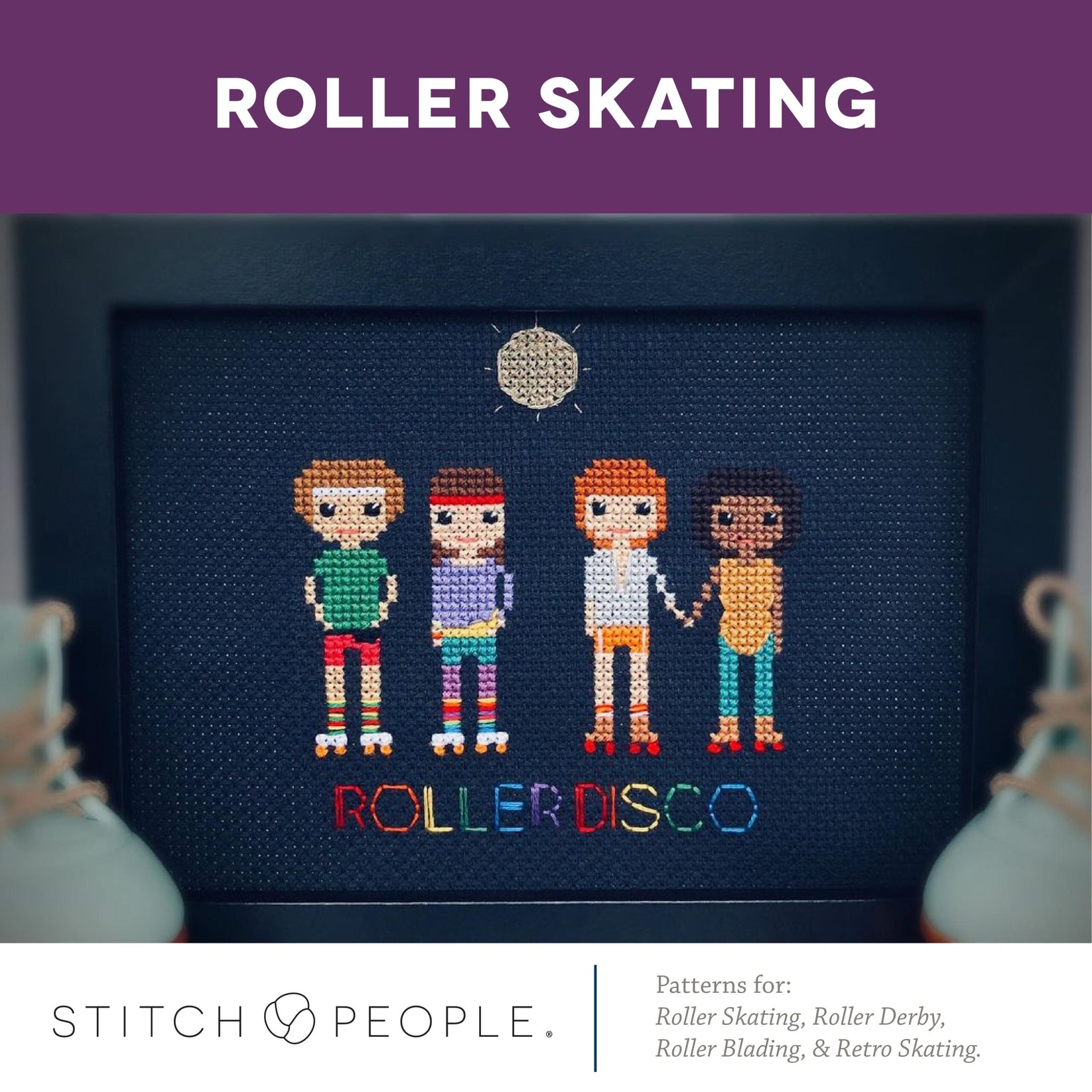 Rollerskating Sports – Stitch People