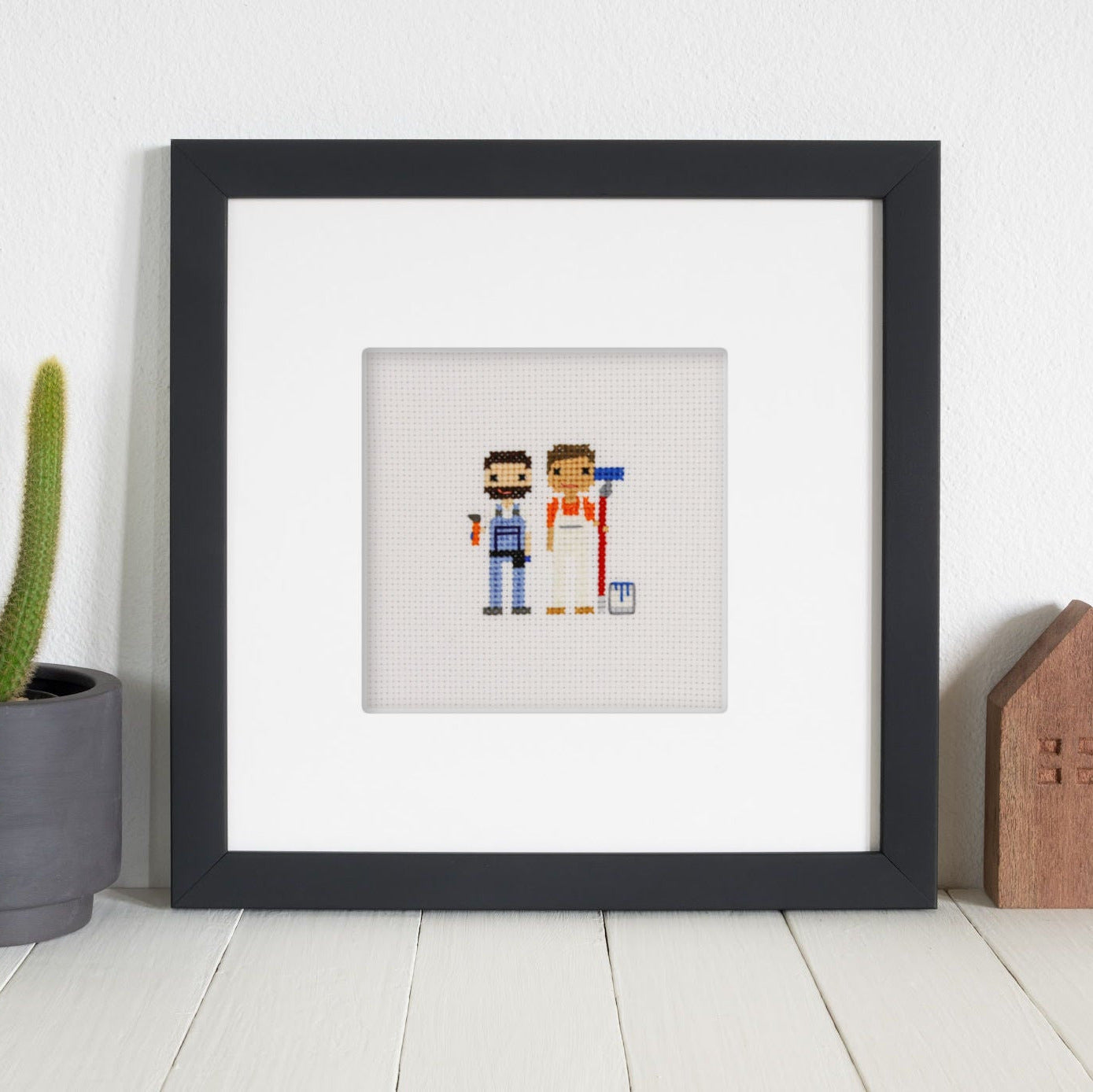 Construction Mechanical Work Cross-Stitch Patterns - Tradespeople Tools ...